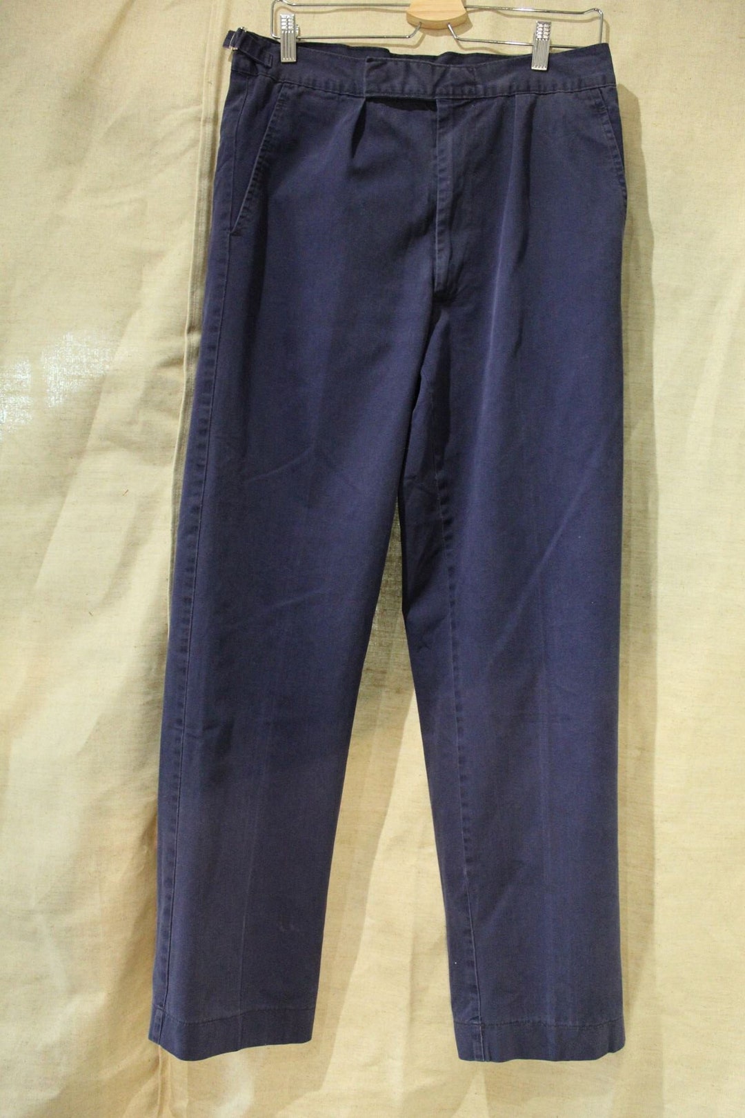 Blue Working Pants With Adjusting Stars - Etsy