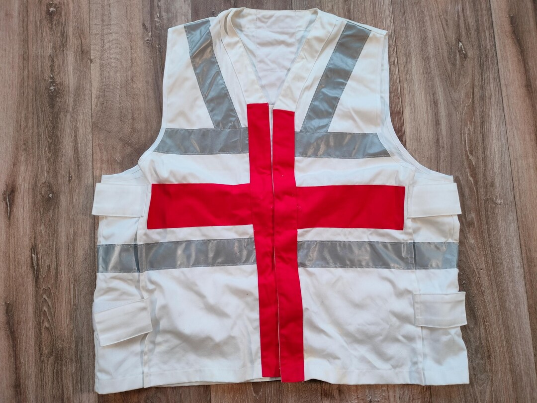 English Red Cross Vest - Etsy