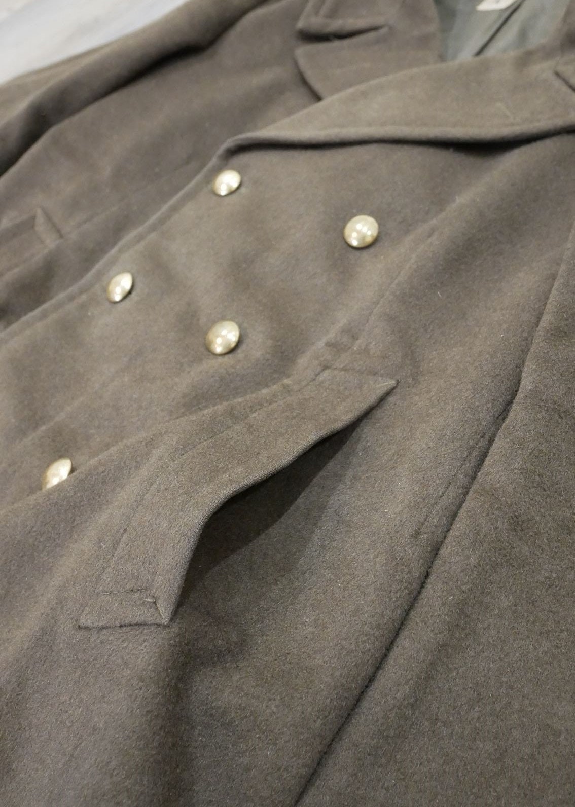 Genuine French Army Woollen Capote - Etsy