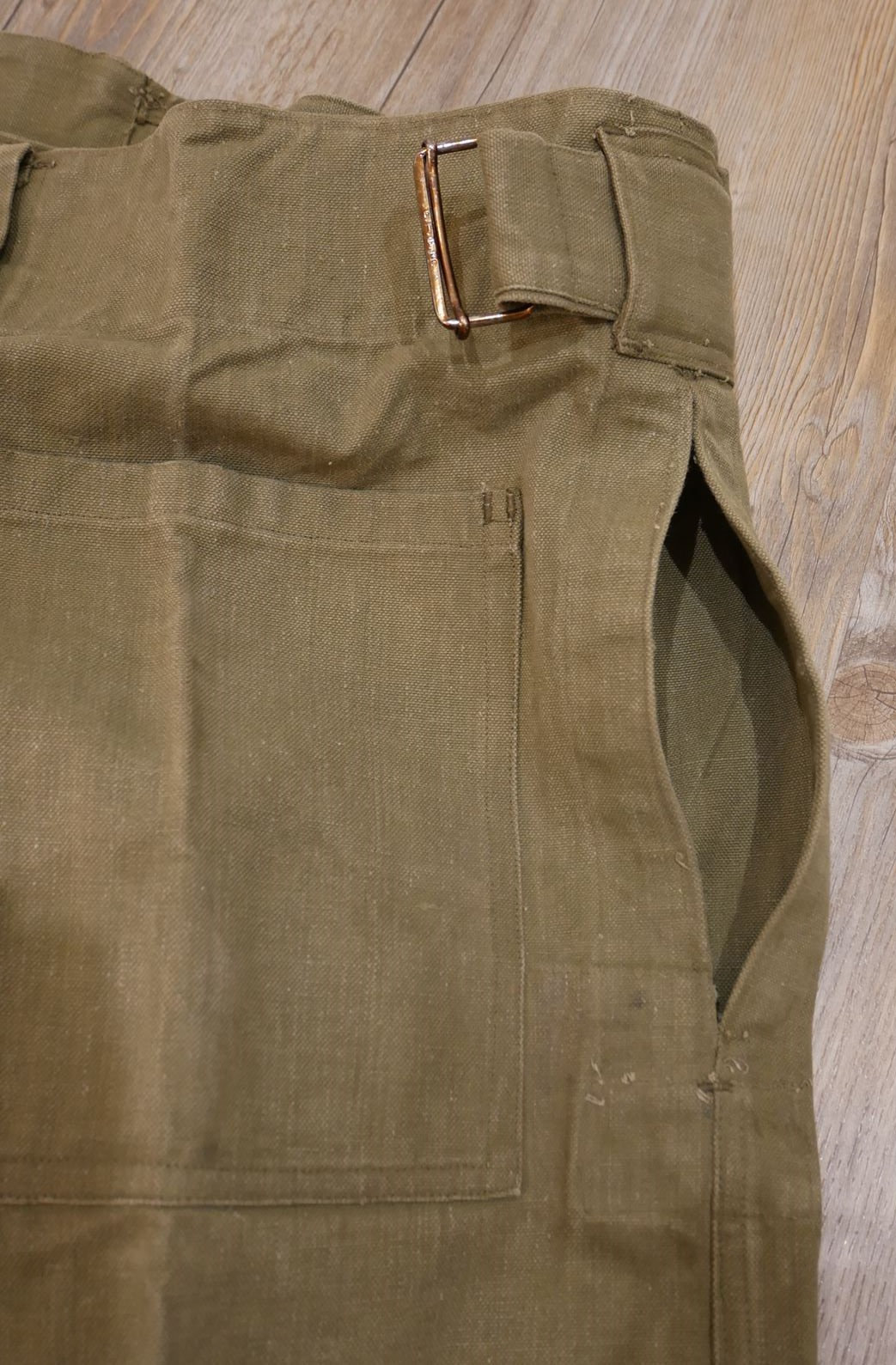 Vintage French Army Dispatch Rider Motorcyclist Pants Canvas - Etsy