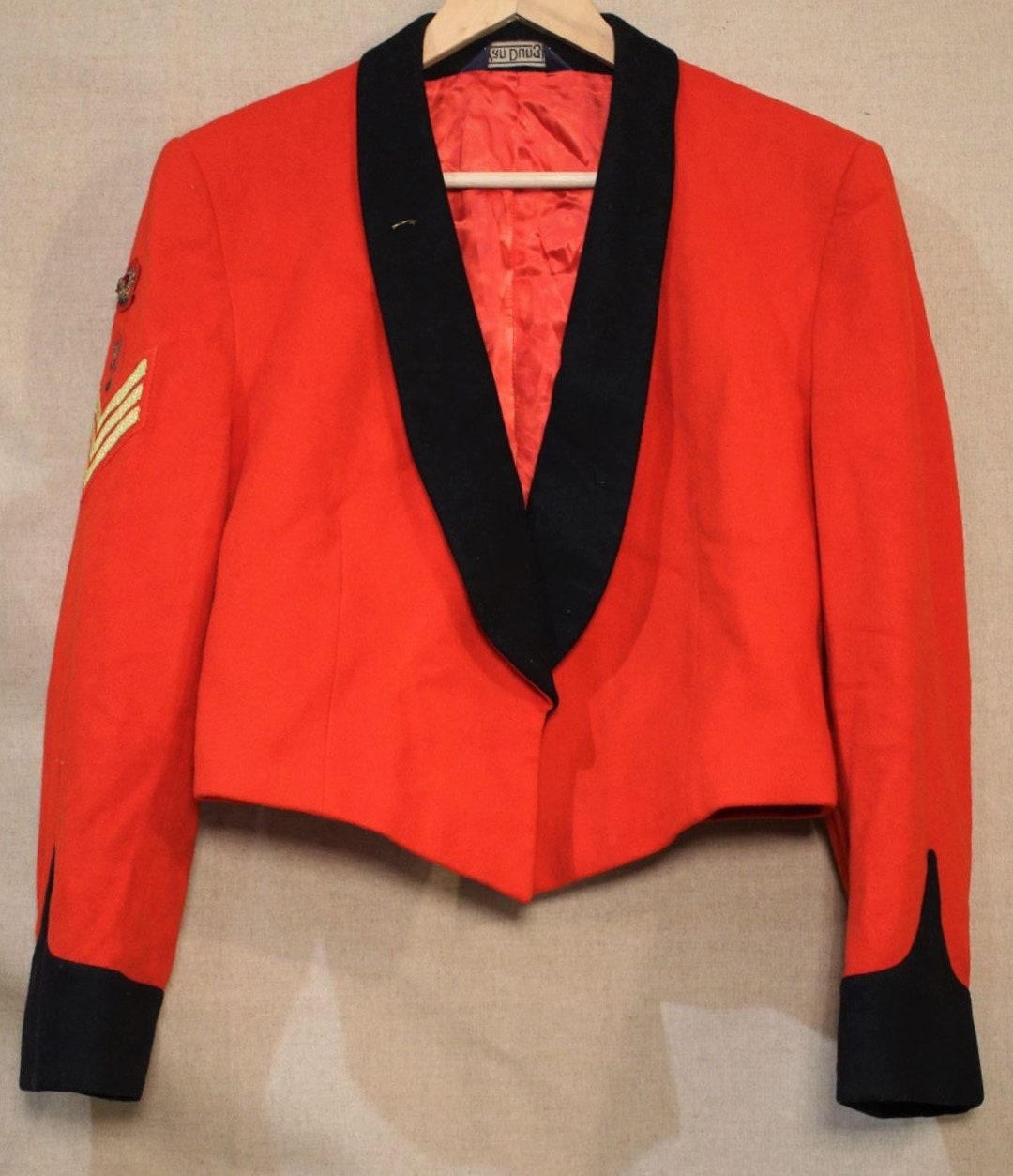 British Army Red Jacket - Etsy
