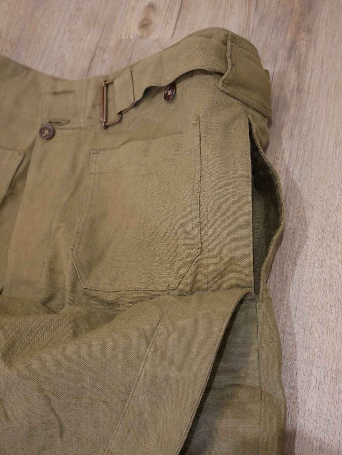 Vintage French Army Dispatch Rider Motorcyclist Pants Canvas - Etsy