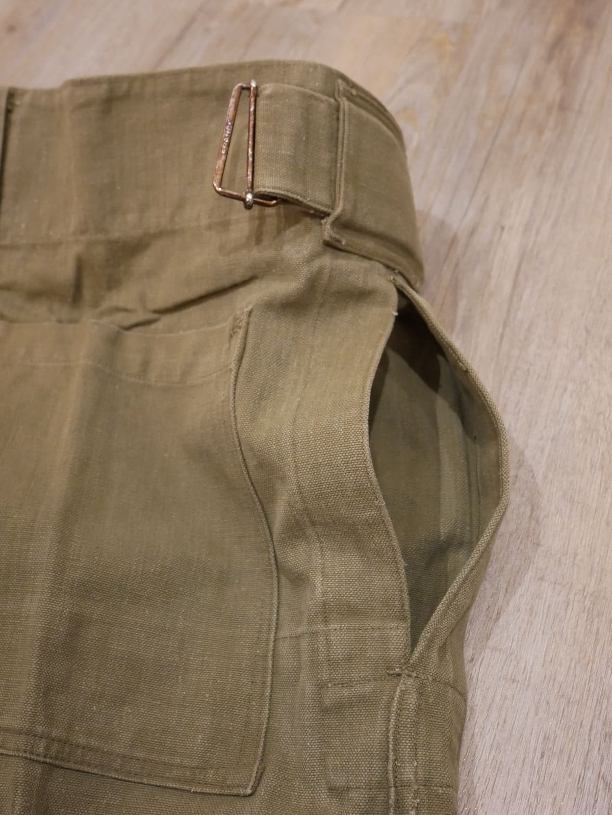 Vintage French Army Dispatch Rider Motorcyclist Pants Canvas S46 - Etsy