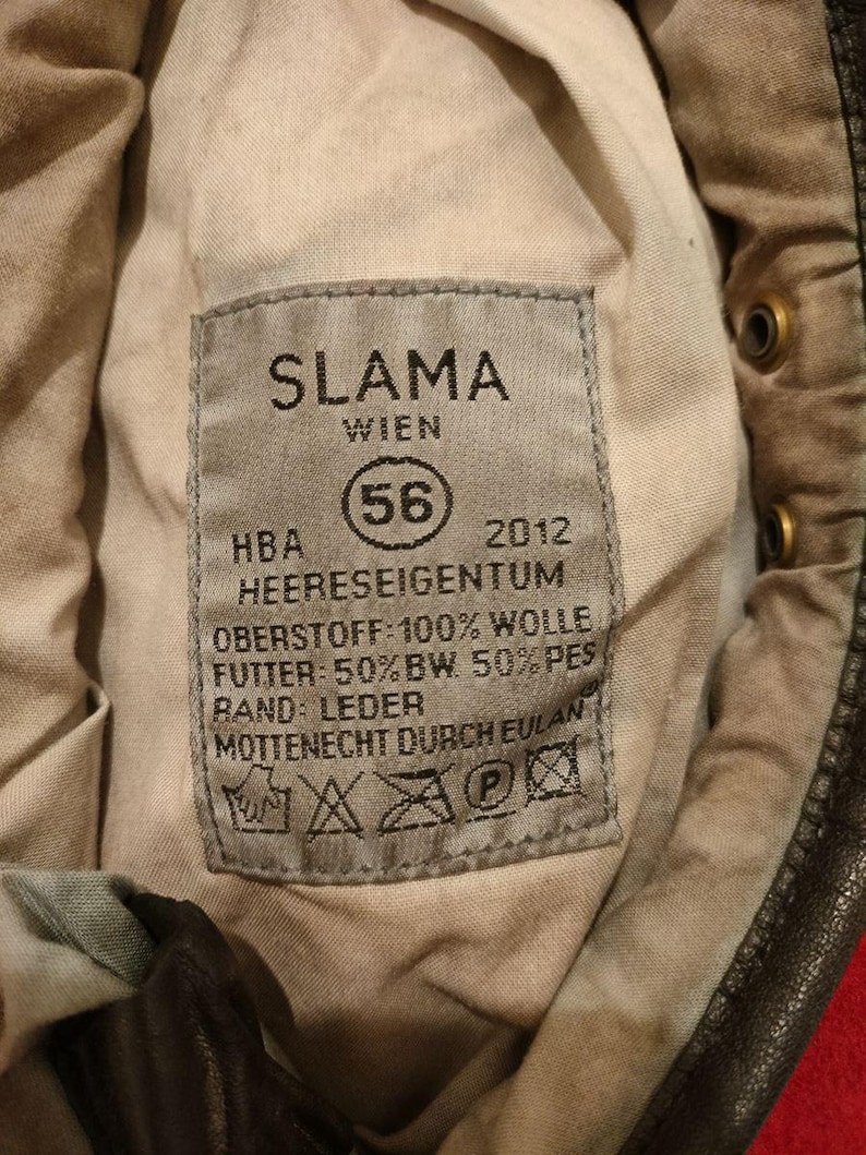 Austrian Military Red Beret • Austrian Army Beret • SLAMA Vienna in ...