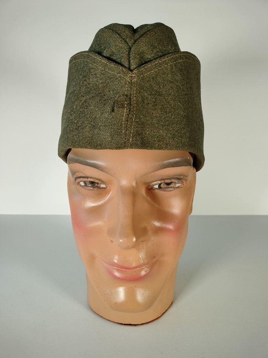 Vintage Swedish Wool Military Cap – Model With Fold-over Flaps - Etsy