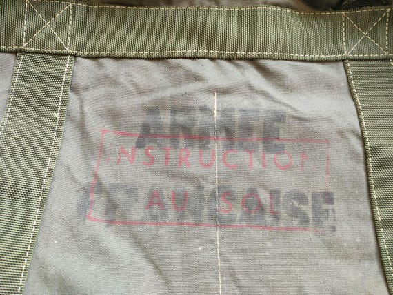 Genuine french Air Force pilot kit bag TAP - Gem