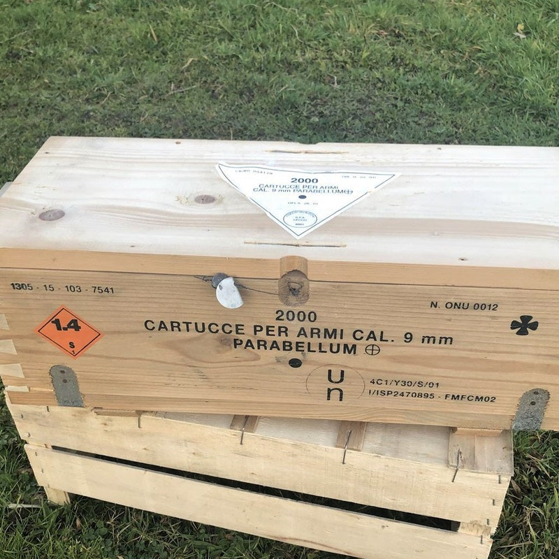 Wood Ammo Box - Etsy