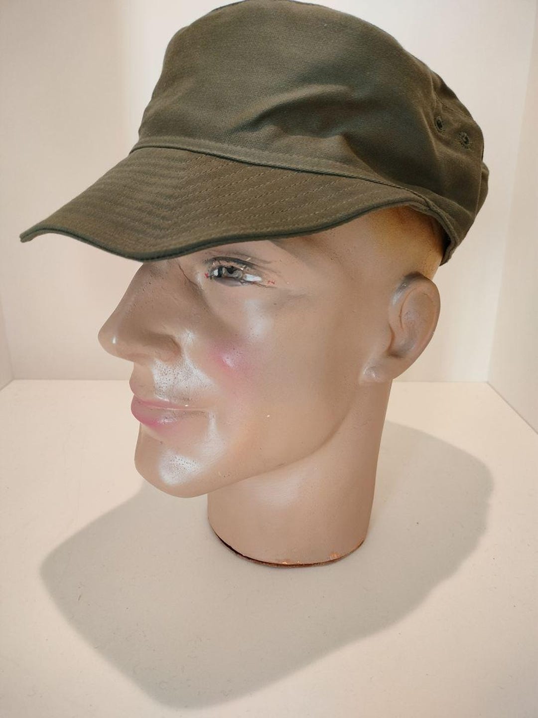 Vintage 80s French Military Cap – TTA Model Olive Green - Etsy