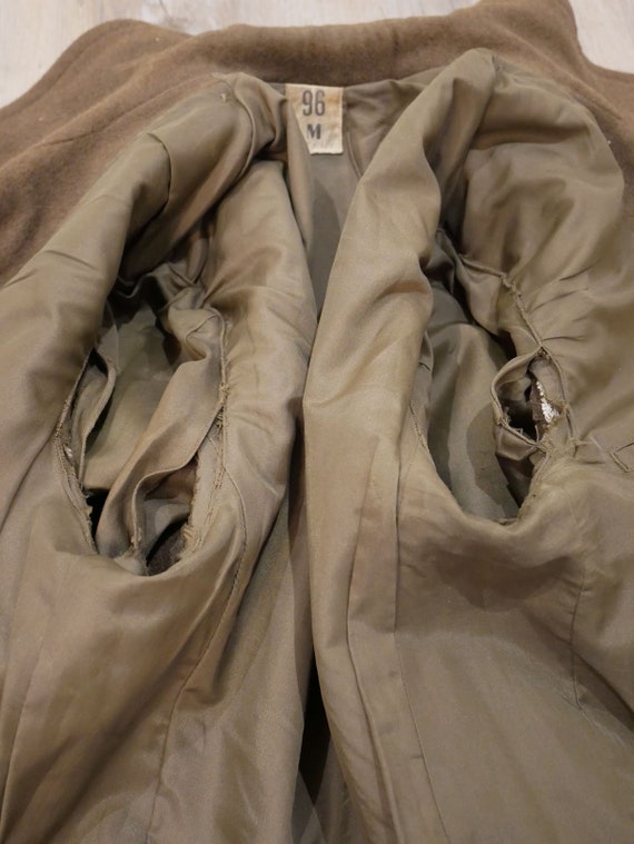 Genuine French army woollen capote - Gem