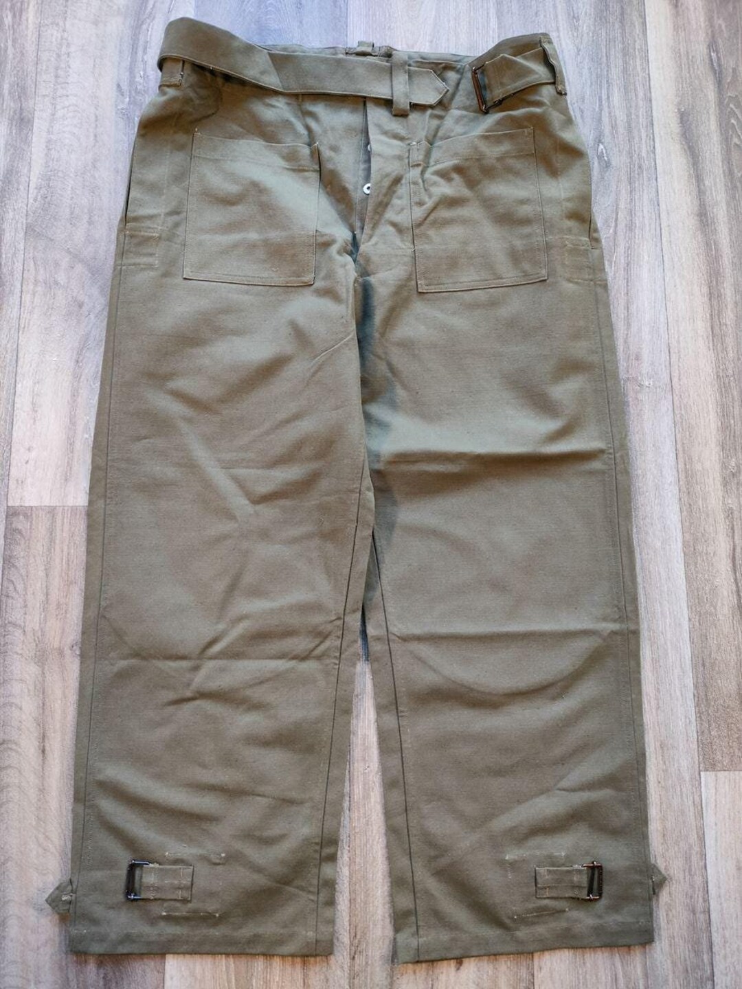 Vintage French Army Dispatch Rider Motorcyclist Pants Canvas - Etsy