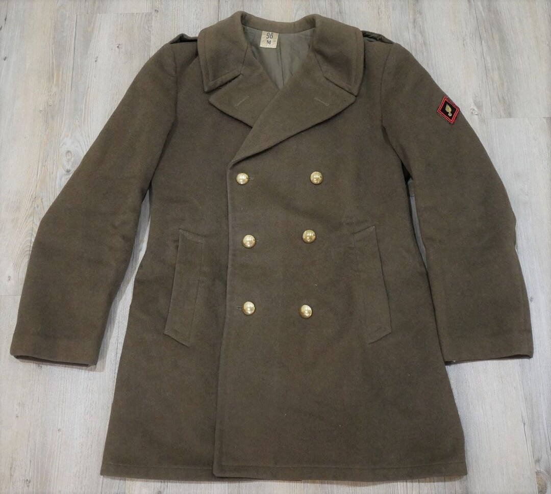 Genuine French Army Woollen Capote - Etsy