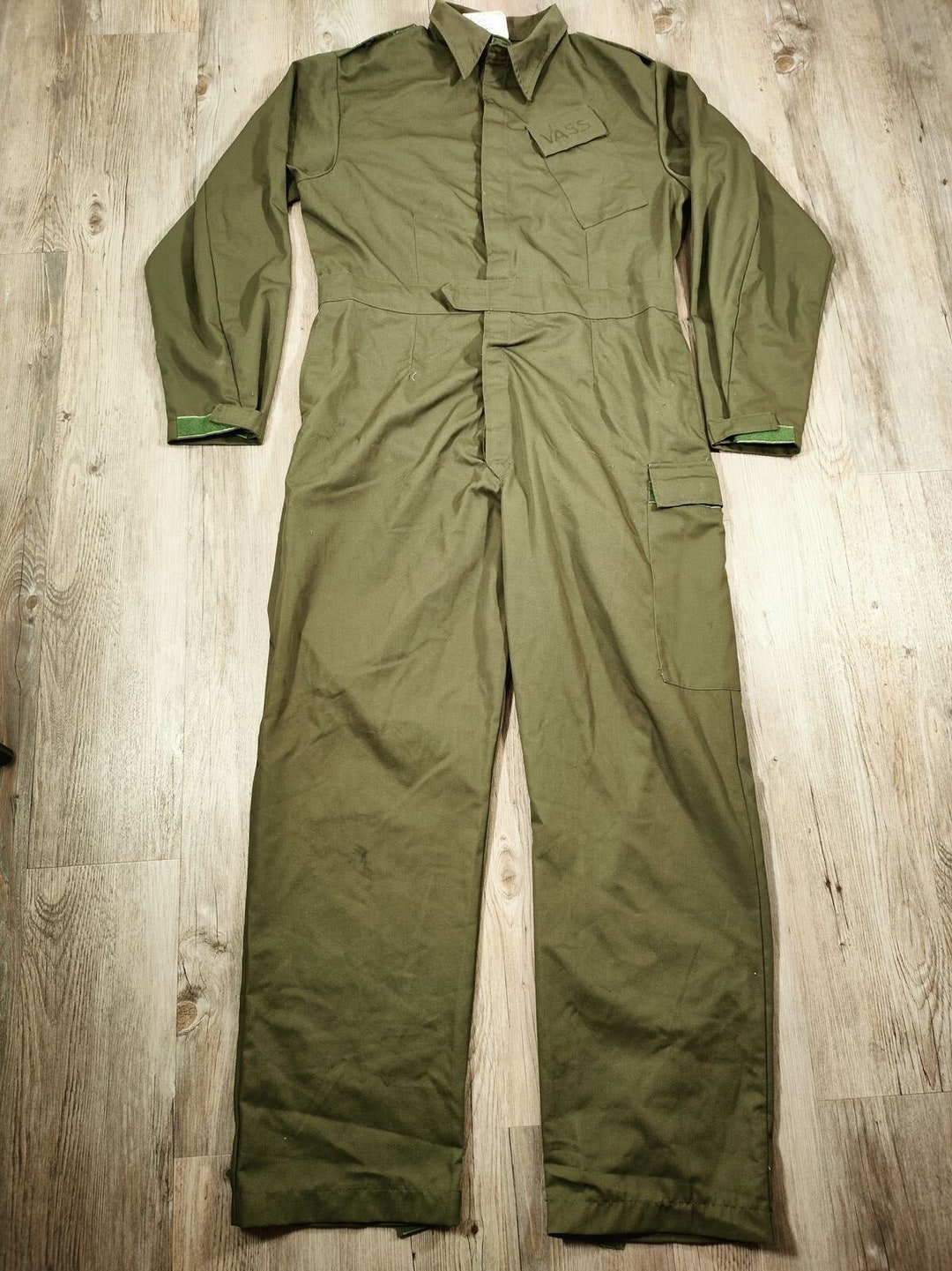 Vintage British RAF Green Coveralls – Men's Olive Royal Air Force ...
