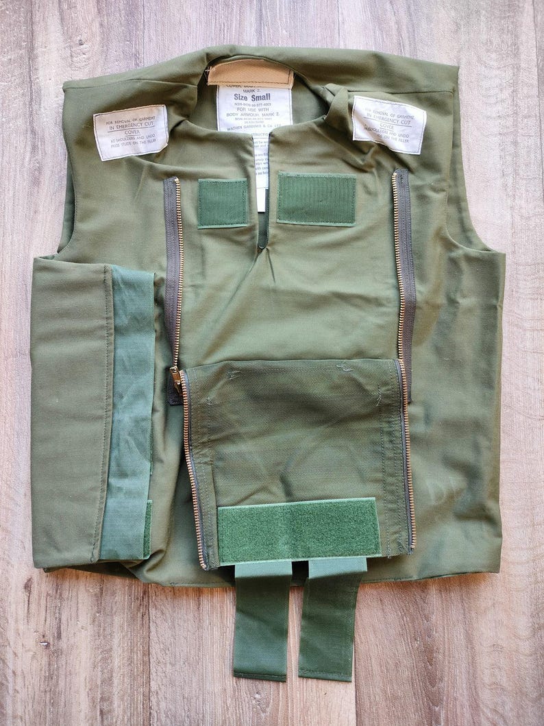 British Army MK2 Bulletproof Vest Cover | Body Armour Cover Mark 2 ...