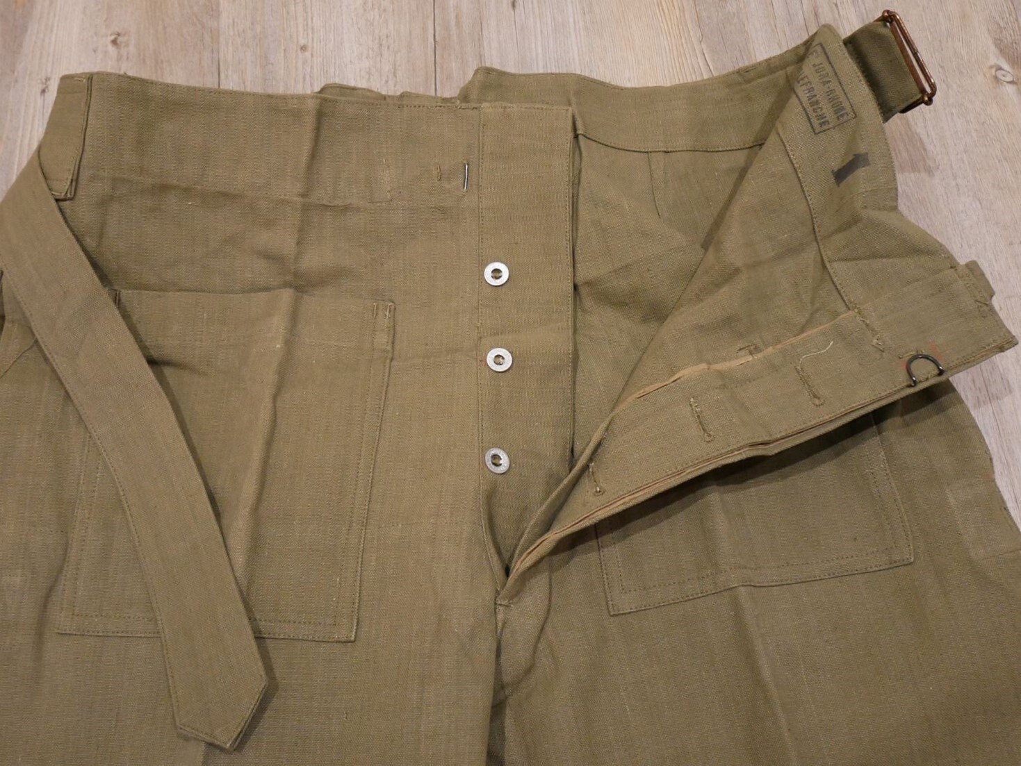 Vintage French Army Dispatch Rider Motorcyclist Pants Canvas - Etsy