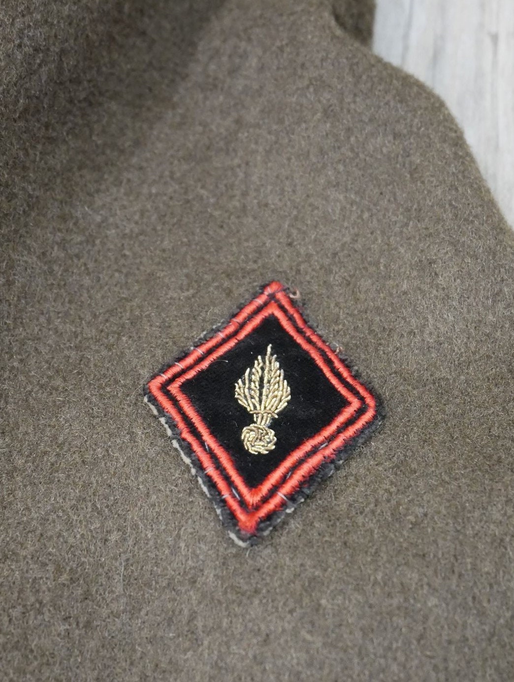 Genuine French Army Woollen Capote - Etsy