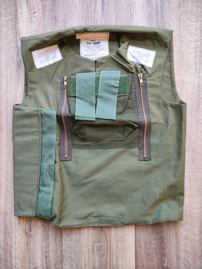 British Army MK2 Bulletproof Vest Cover | Body Armour Cover Mark 2 ...