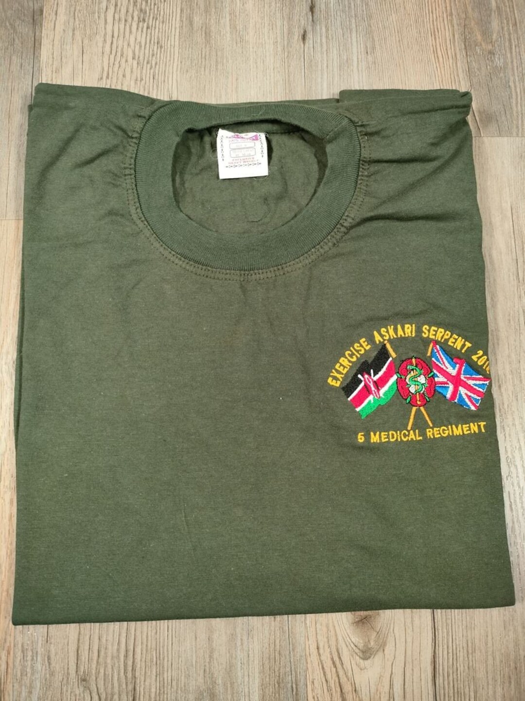 British 5 Medical Regiment Military T-shirt | Exercise Askari Serpent ...