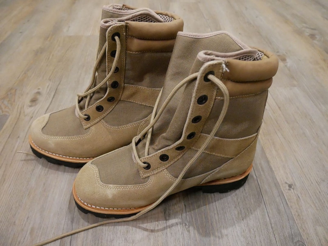 French Army Desert Military Boots – Sand Regulation Boots – Desert Zone ...