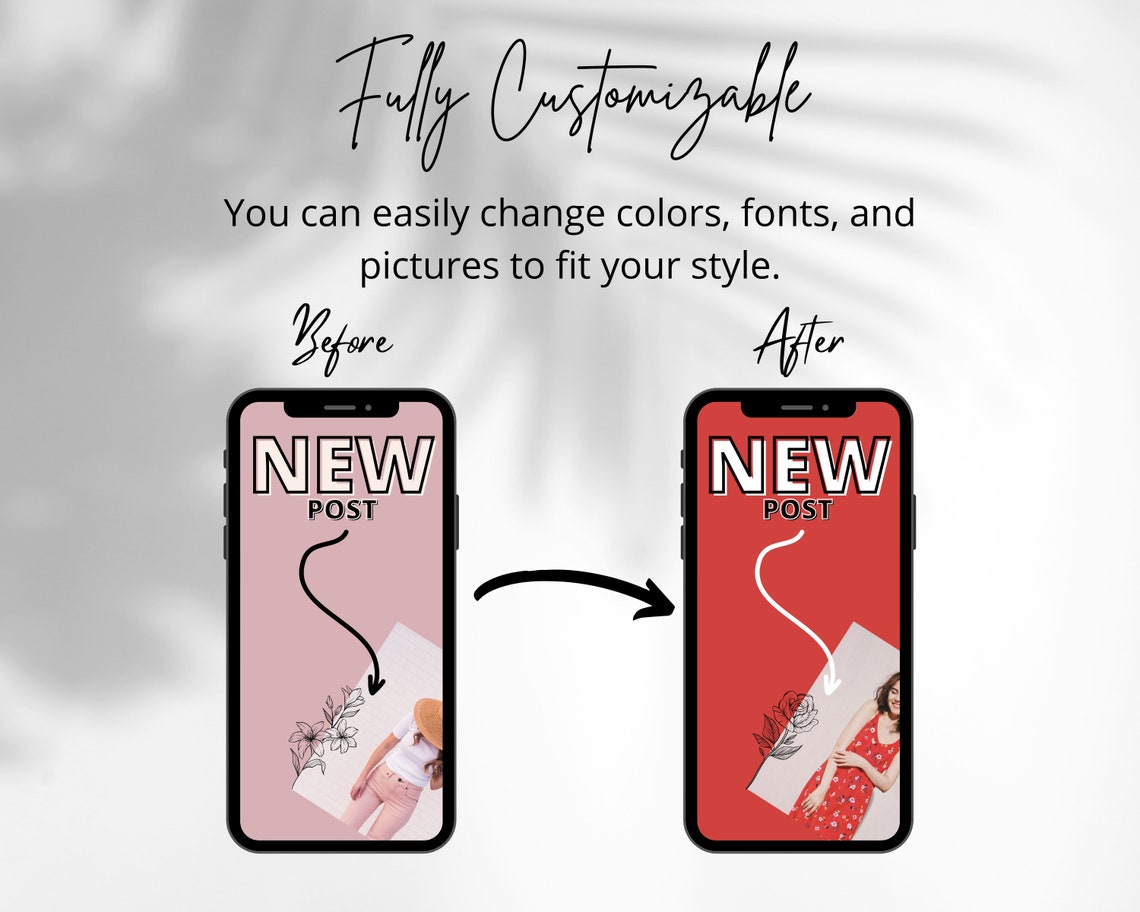 New Post Instagram Story Templates Custom Instagram Story Templates ...