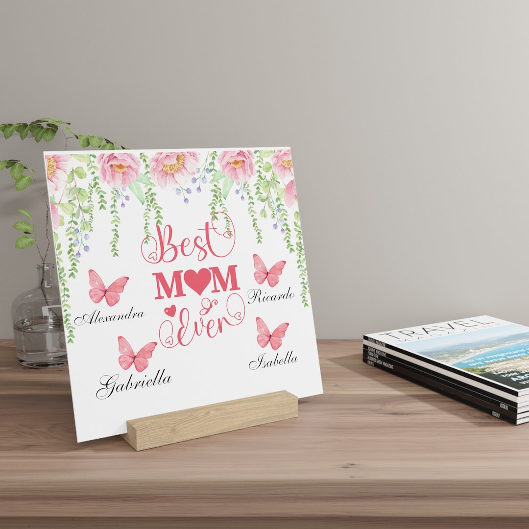 Personalized With Custom Name Acrylic Plaque for Mom | Personalized ...