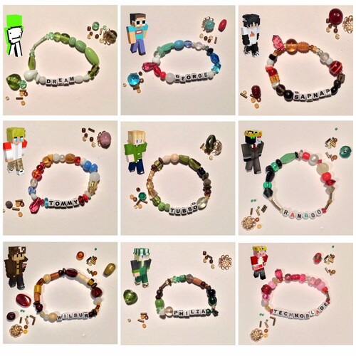 Dream Smp Bracelets - Etsy
