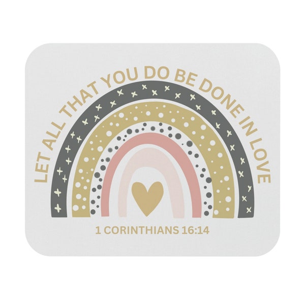 Rainbow Mousepad - Etsy