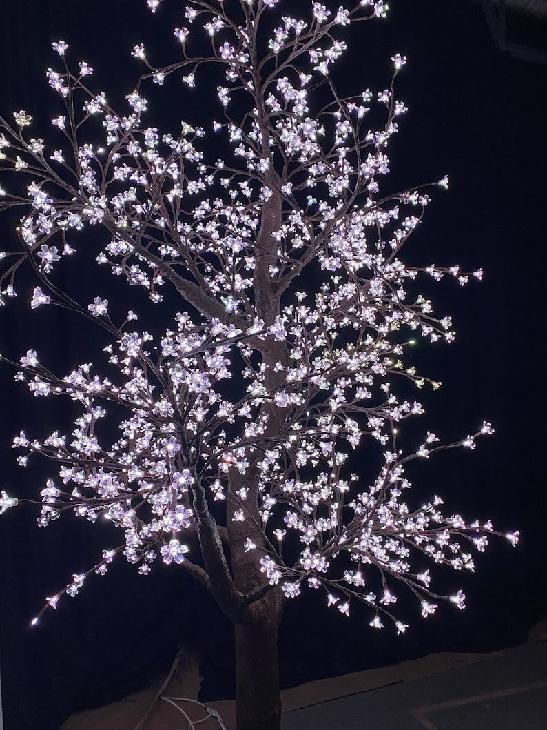 7' Cherry Blossom LED Tree - Etsy