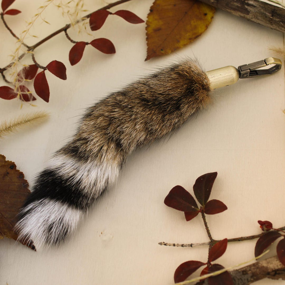 Bobcat Tail Keychain - Etsy
