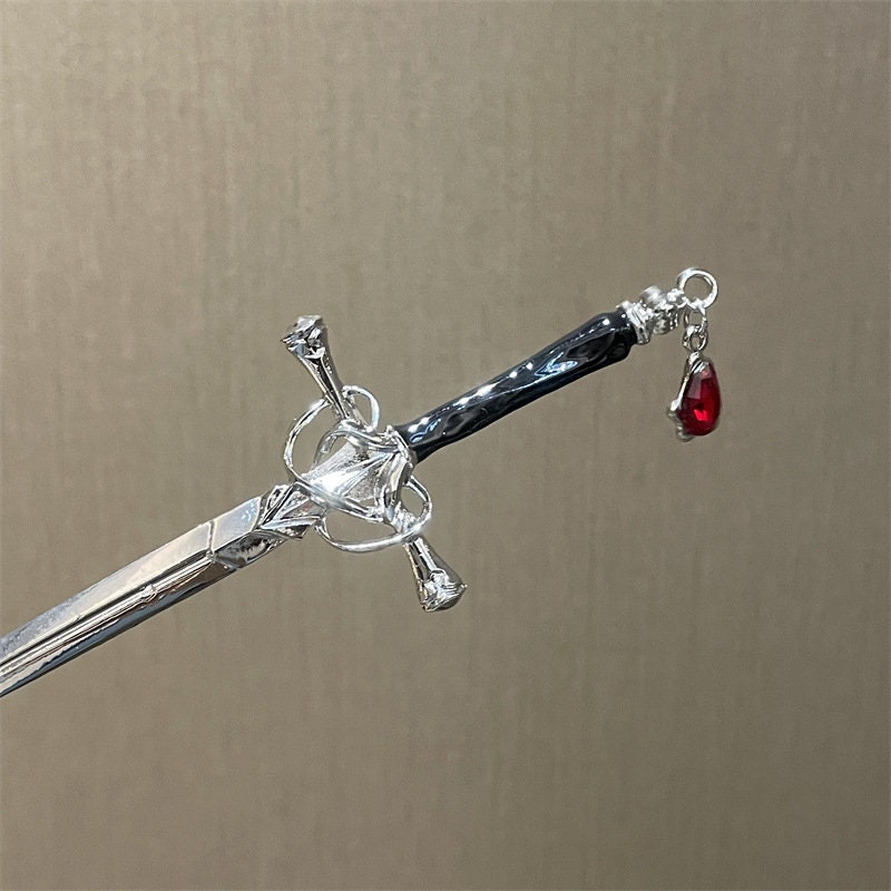 Handmade REVERSIBLE Super Warrior Sword Hair Stick,sword Hair Pin ...