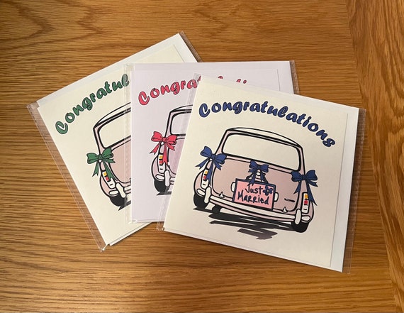 Congratulations Mini Greeting Card - Etsy