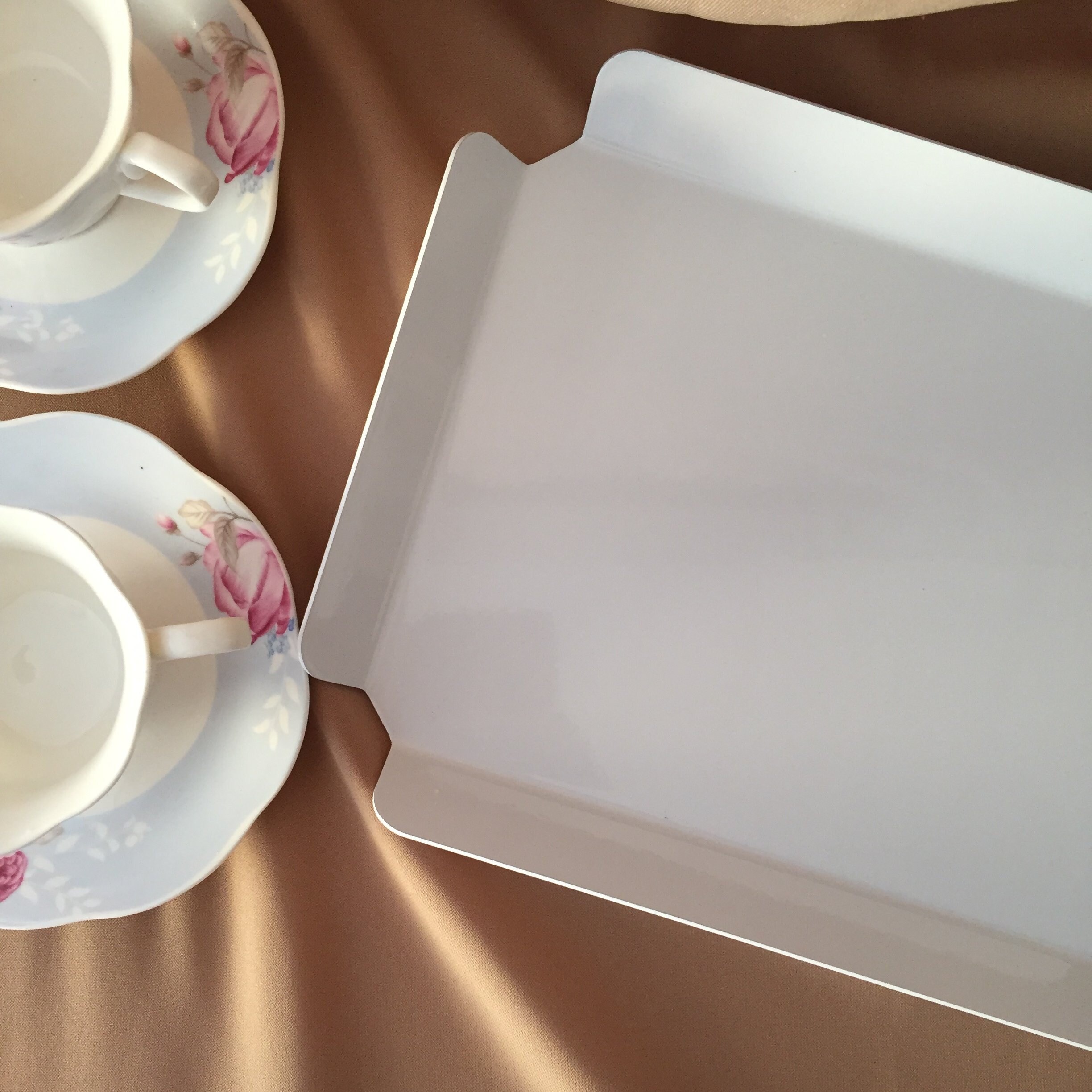 Metal Tray, Rectangular Serving Trays, Home Decorative Small Medium ...