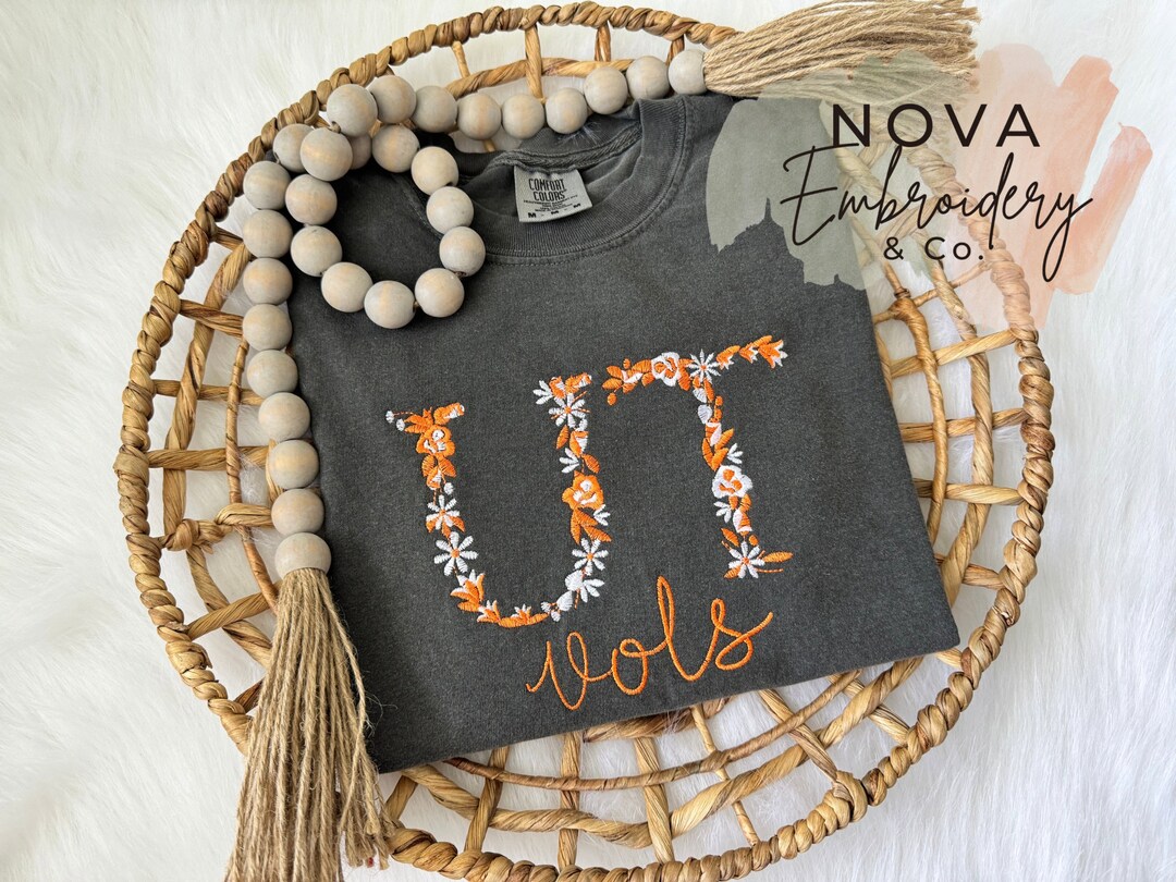 TN Vols Shirt, Embroidered Vols Tshirt, Embroidered Vols Shirt ...