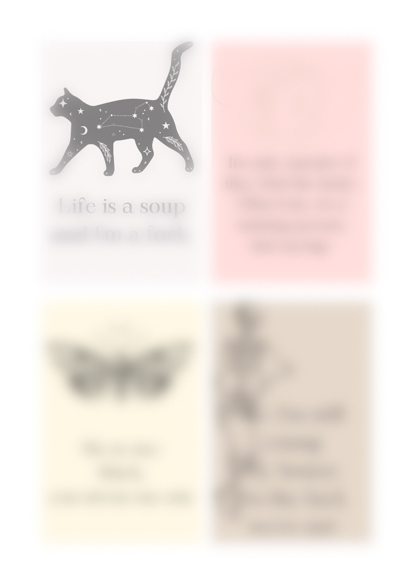 Sarcastic/funny Affirmation Cards - Etsy