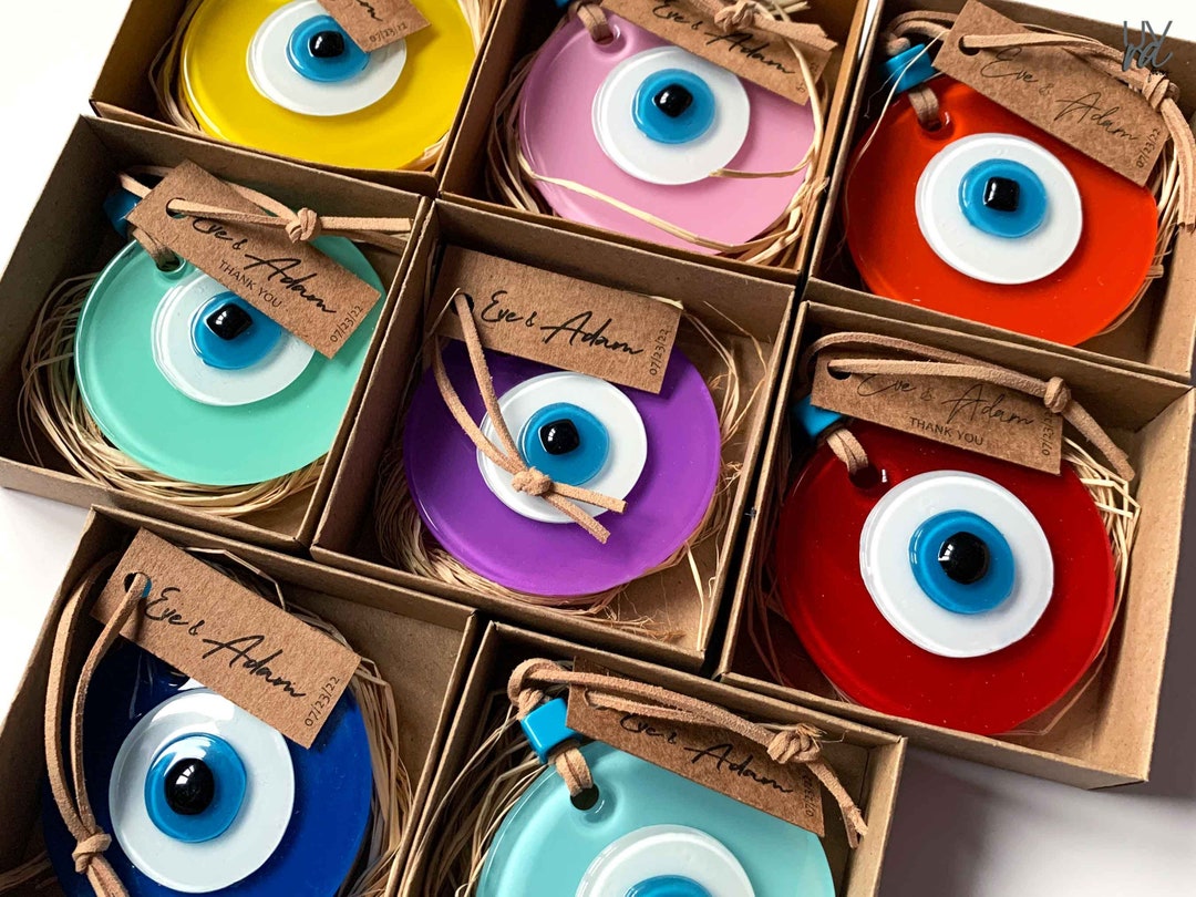 Evil Eye Modern, Wedding Favors for Guests in Bulk, Rustic Boho Wedding ...