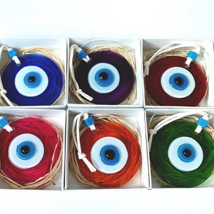 Evil Eye Candy Pink - Handmade Evil Eye Decor - Good Luck Gift, Home ...