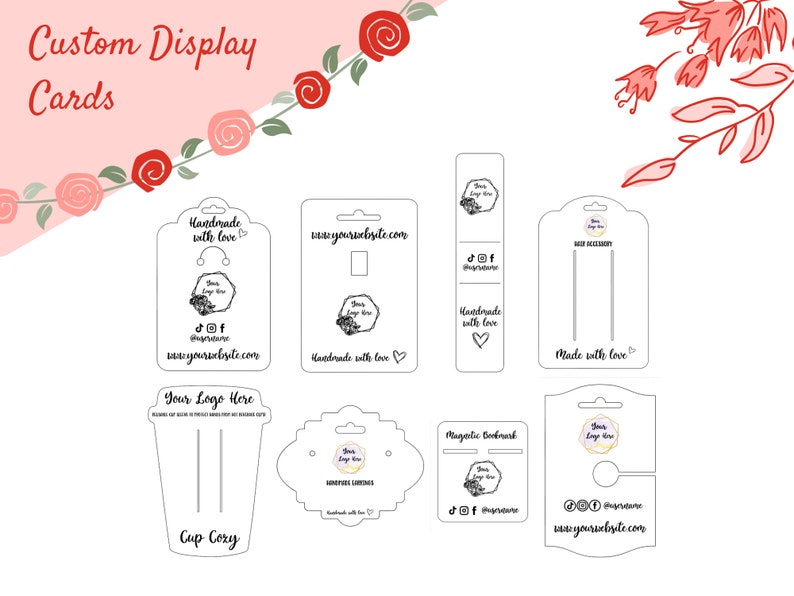 Customized Display Carddisplay Cardearrings Display - Etsy