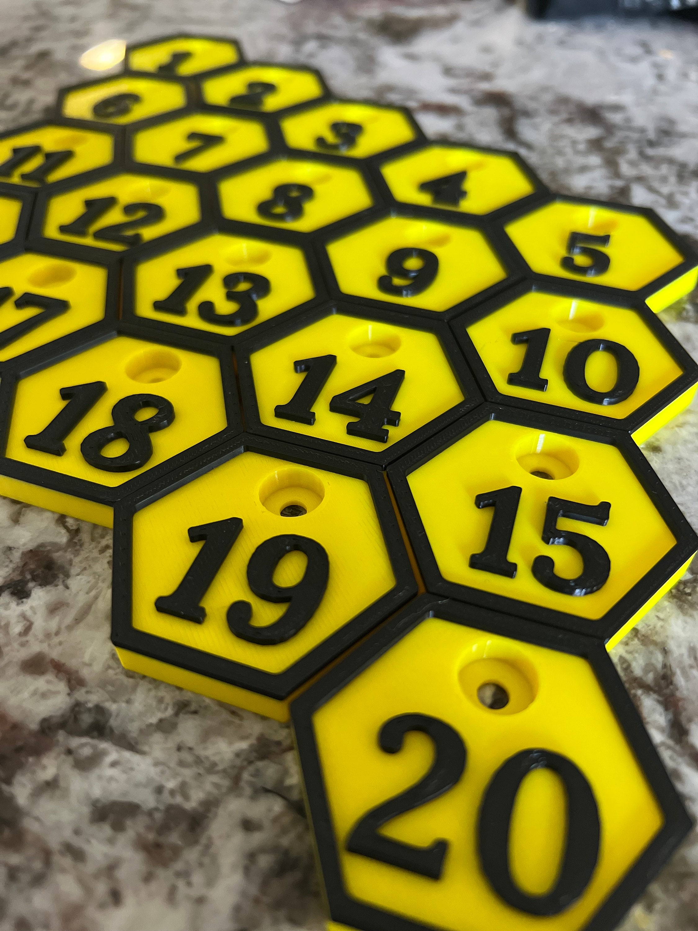 Beehive Number Tags -pack of 20 - Etsy