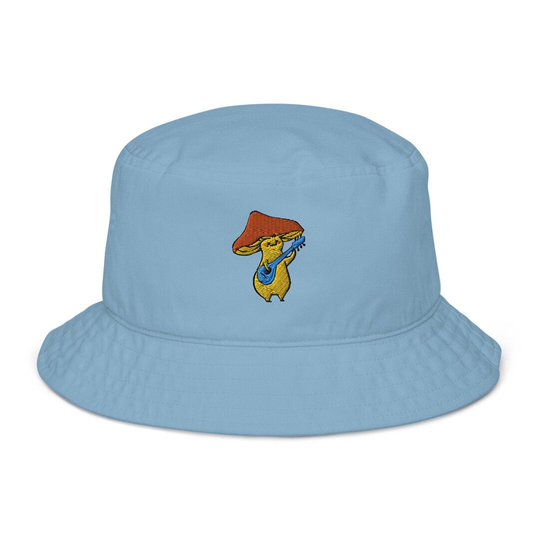 Mushroom Bucket Hat Organic Bucket Hat Multiple Colors Unisex Men and ...