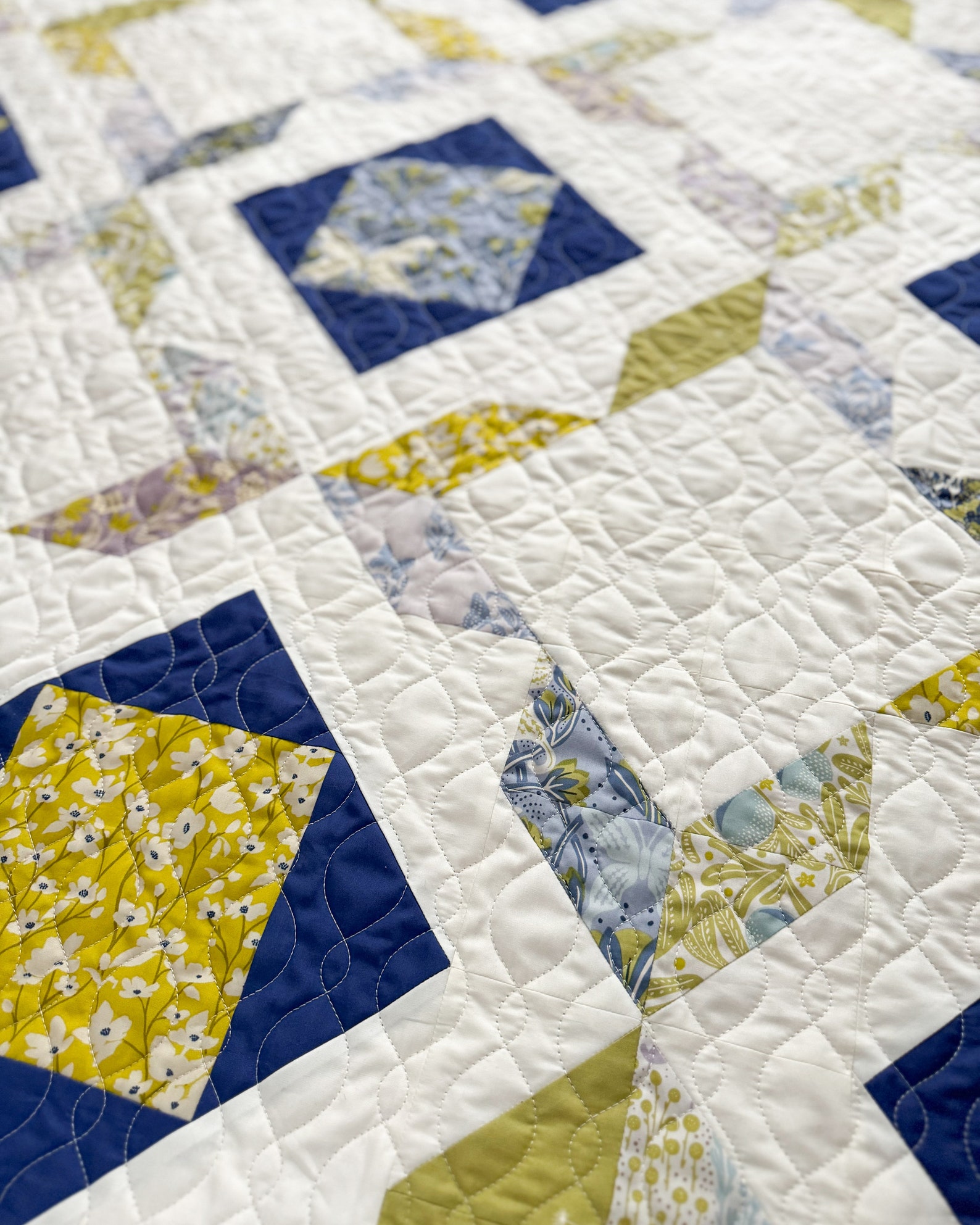 Meadow Charm Quilt Pattern | PDF | Digital Download | Throw | Crib ...