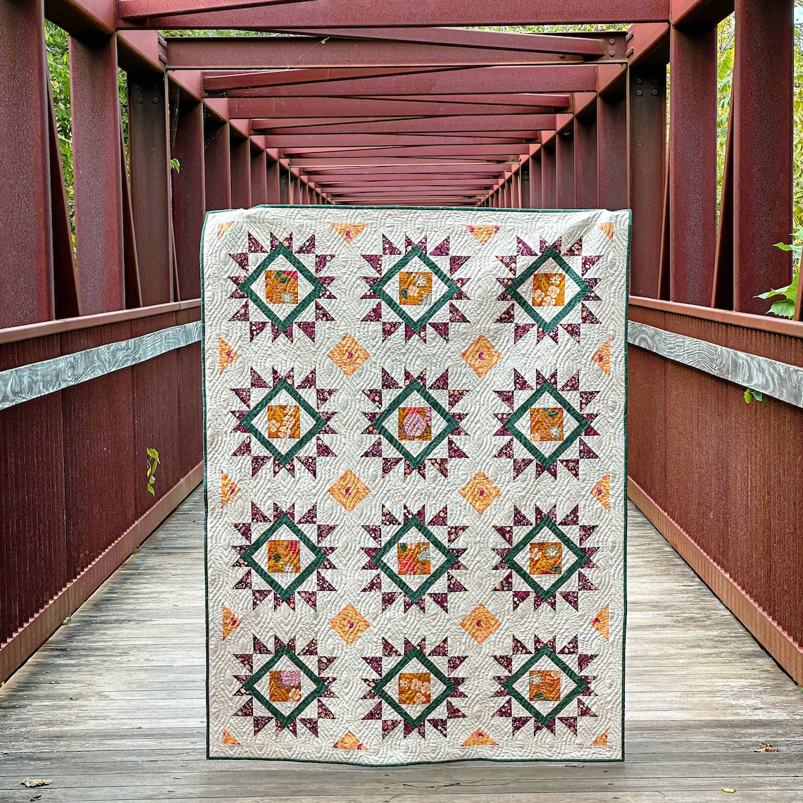 Splendid Shimmer Quilt Pattern PDF Confident Beginner - Etsy