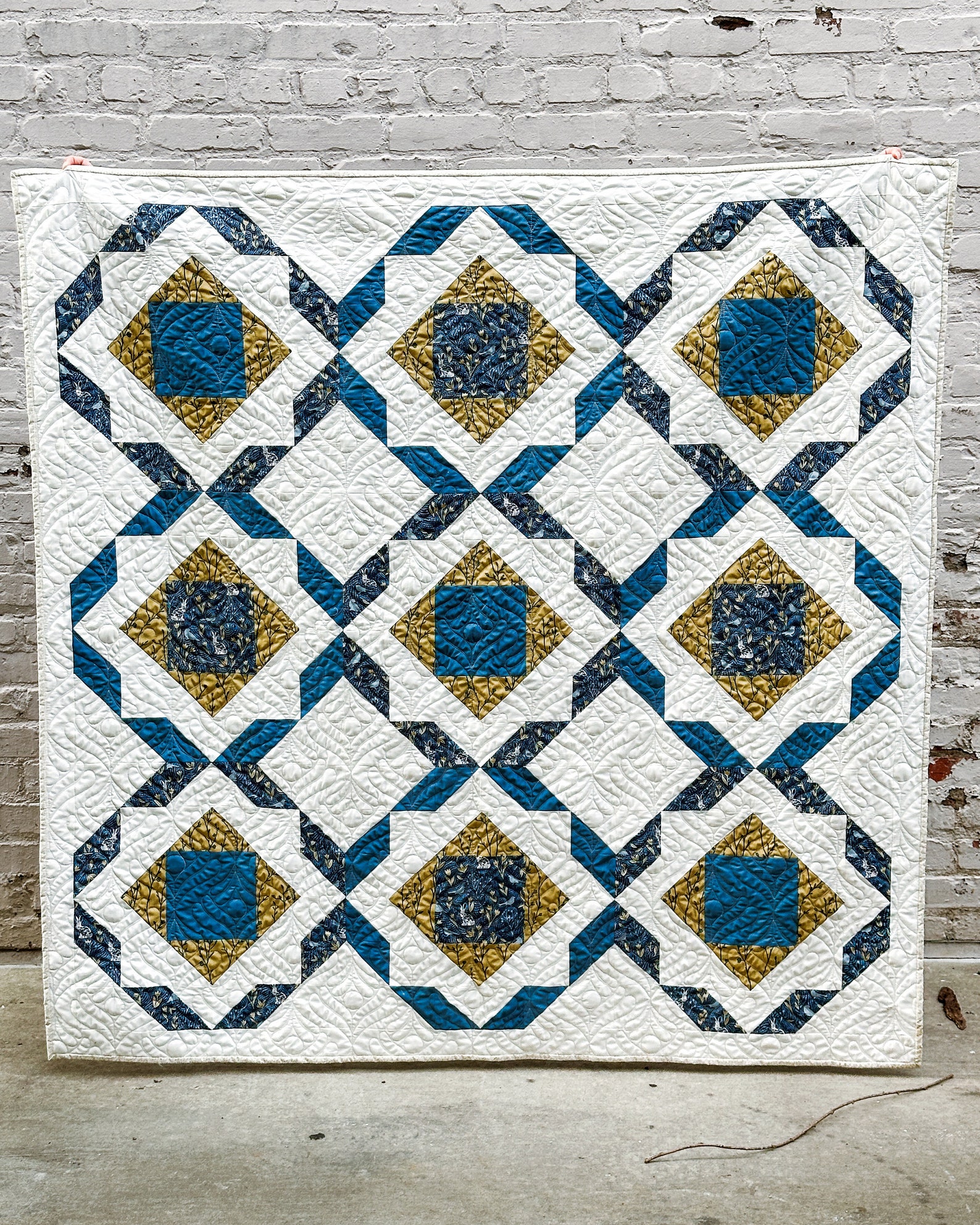 Meadow Charm Quilt Pattern | PDF | Digital Download | Throw | Crib ...