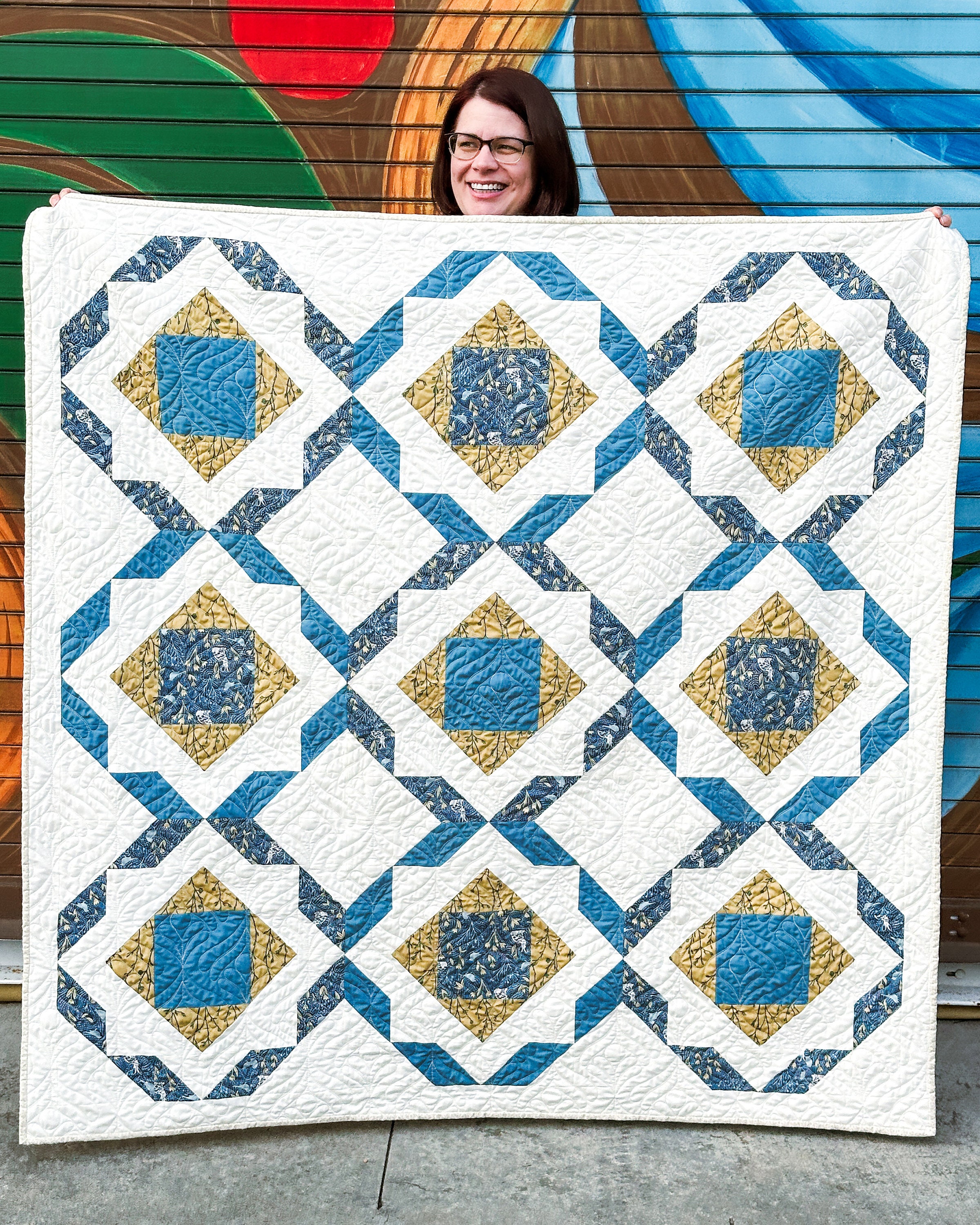 Meadow Charm Quilt Pattern | PDF | Digital Download | Throw | Crib ...