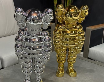 Gold Kaws Figure - Etsy