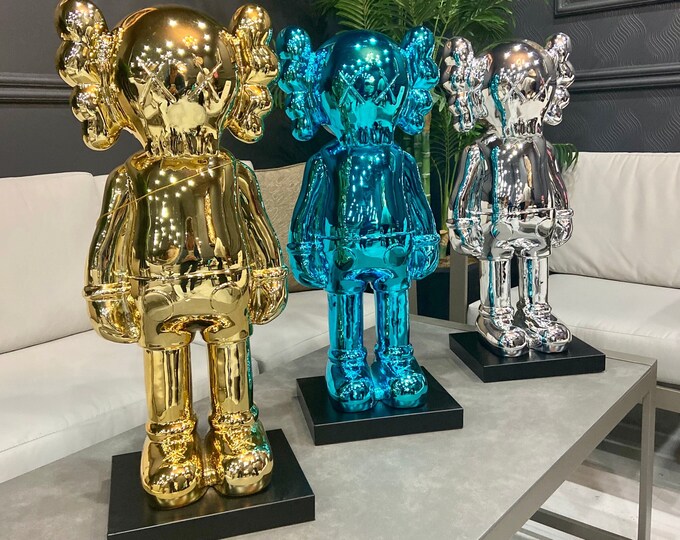 Big Kaws Sculpture 2 Ft Kaws Figure Unique Present Gift - Etsy