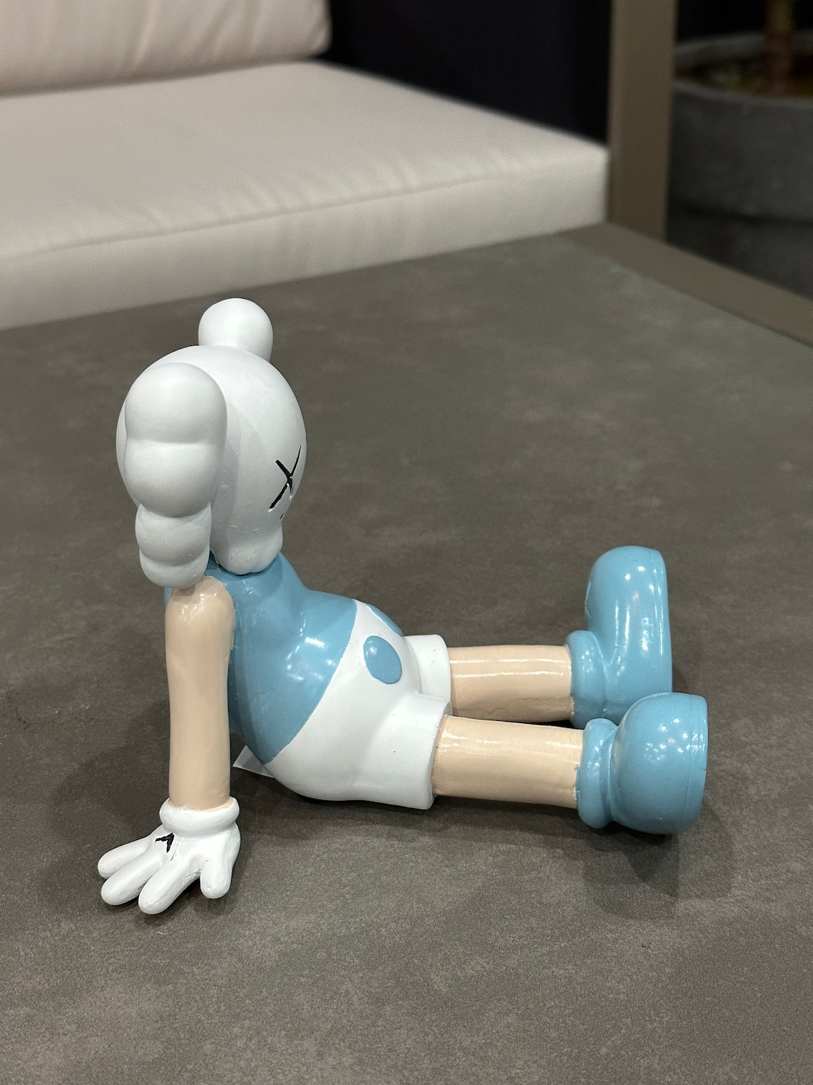 Tired Kaws Sculpture Mini Kaws Figurine Shelf Accessory - Etsy