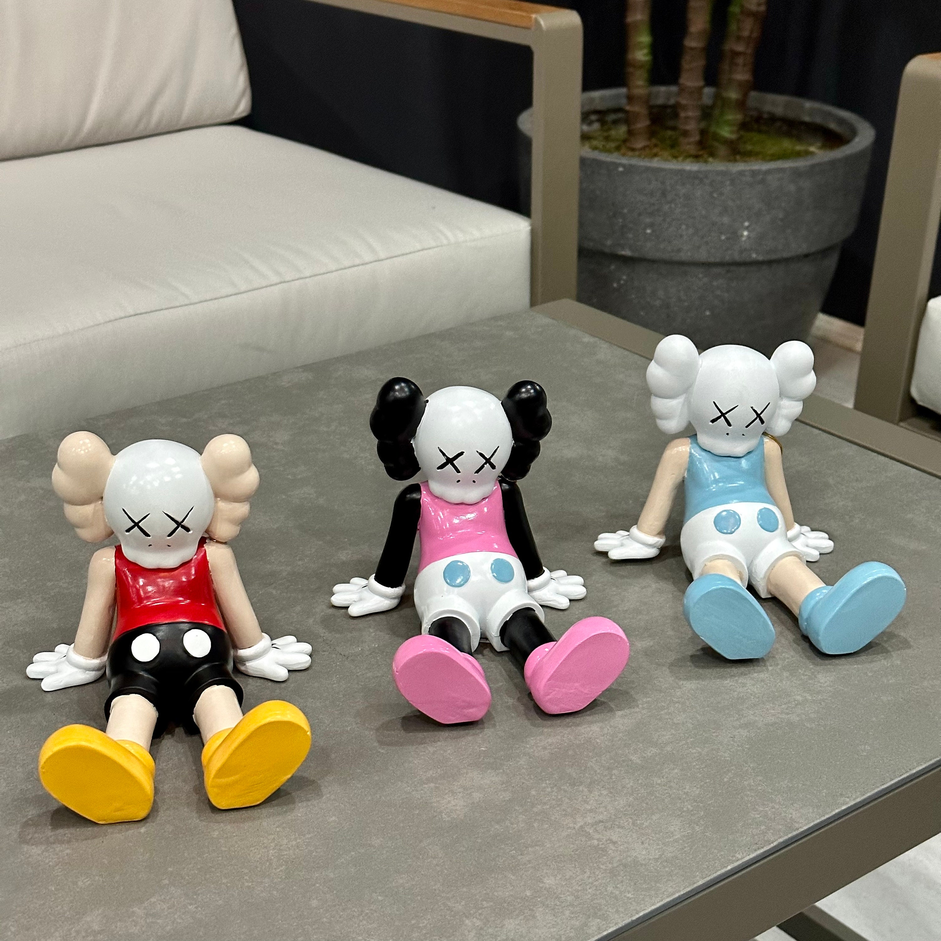 Tired Kaws Sculpture Mini Kaws Figurine Shelf Accessory - Etsy