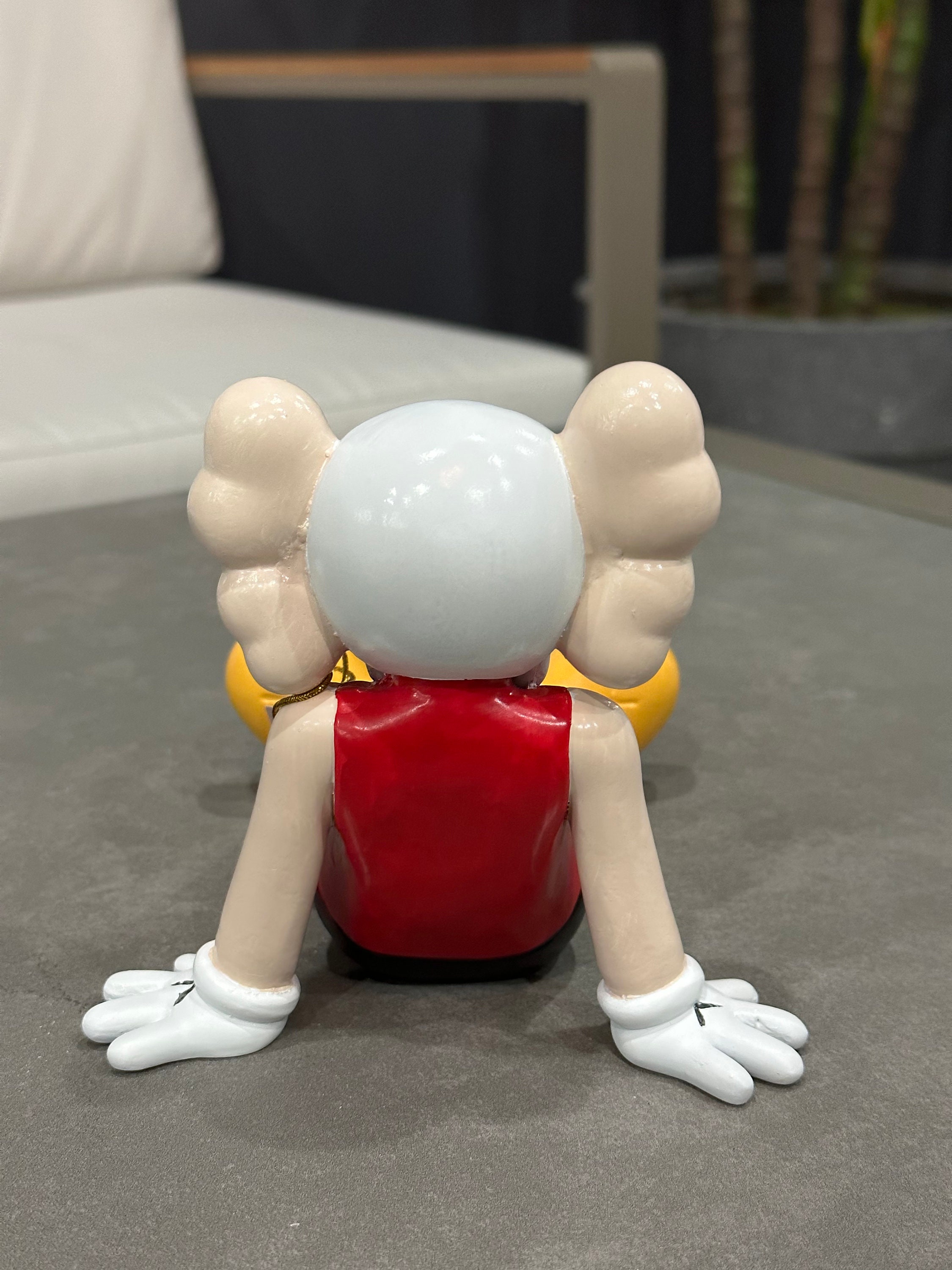Tired Kaws Sculpture Mini Kaws Figurine Shelf Accessory - Etsy