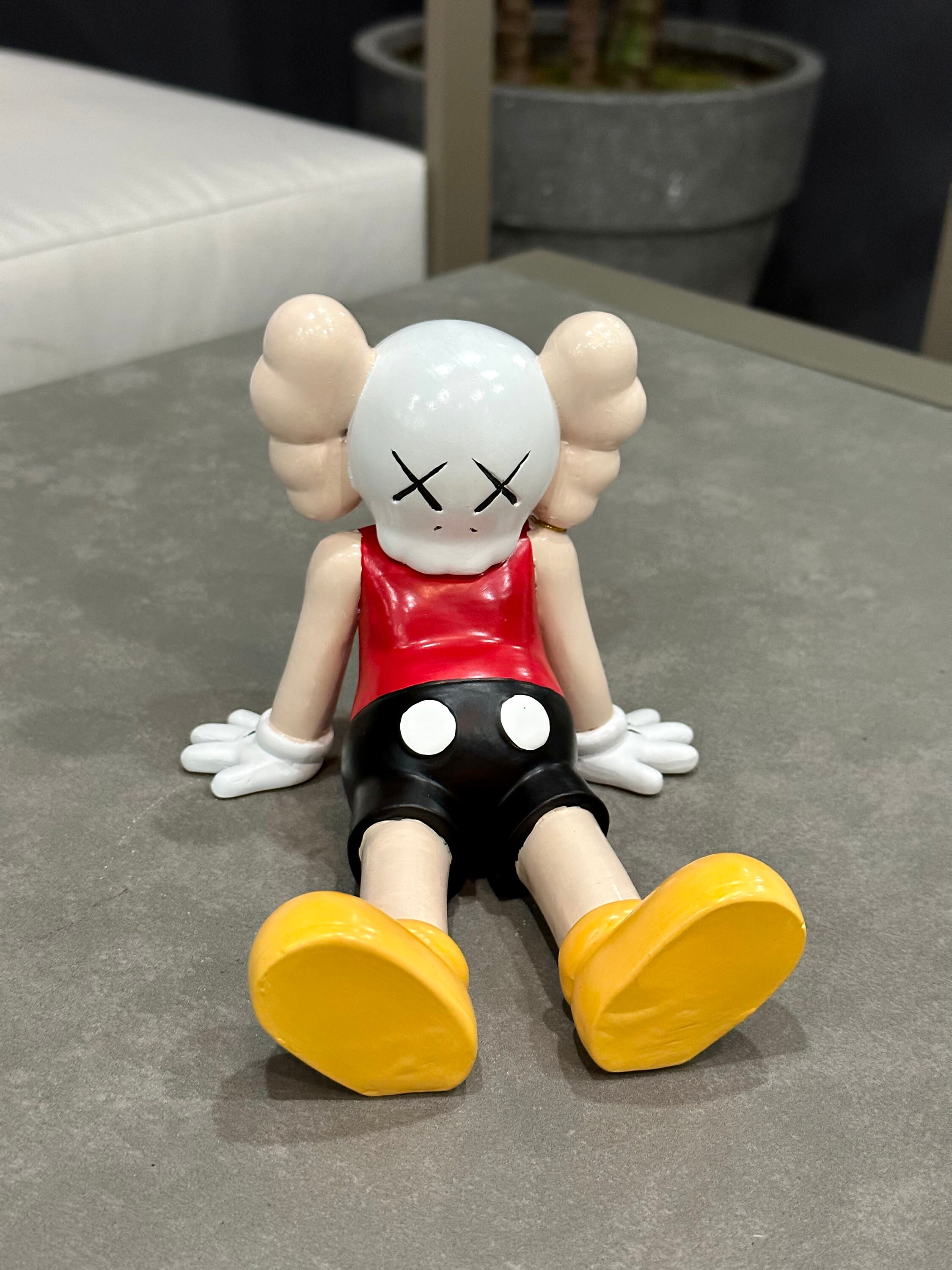 Tired Kaws Sculpture Mini Kaws Figurine Shelf Accessory - Etsy