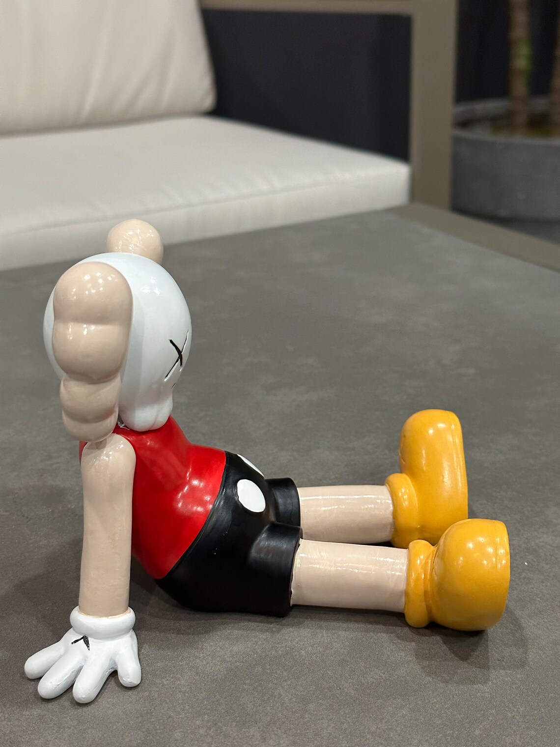 Tired Kaws Sculpture Mini Kaws Figurine Shelf Accessory - Etsy