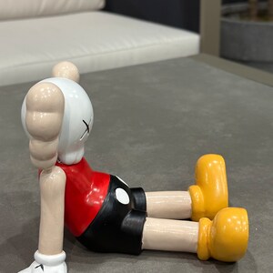 Tired Kaws Sculpture Mini Kaws Figurine Shelf Accessory - Etsy